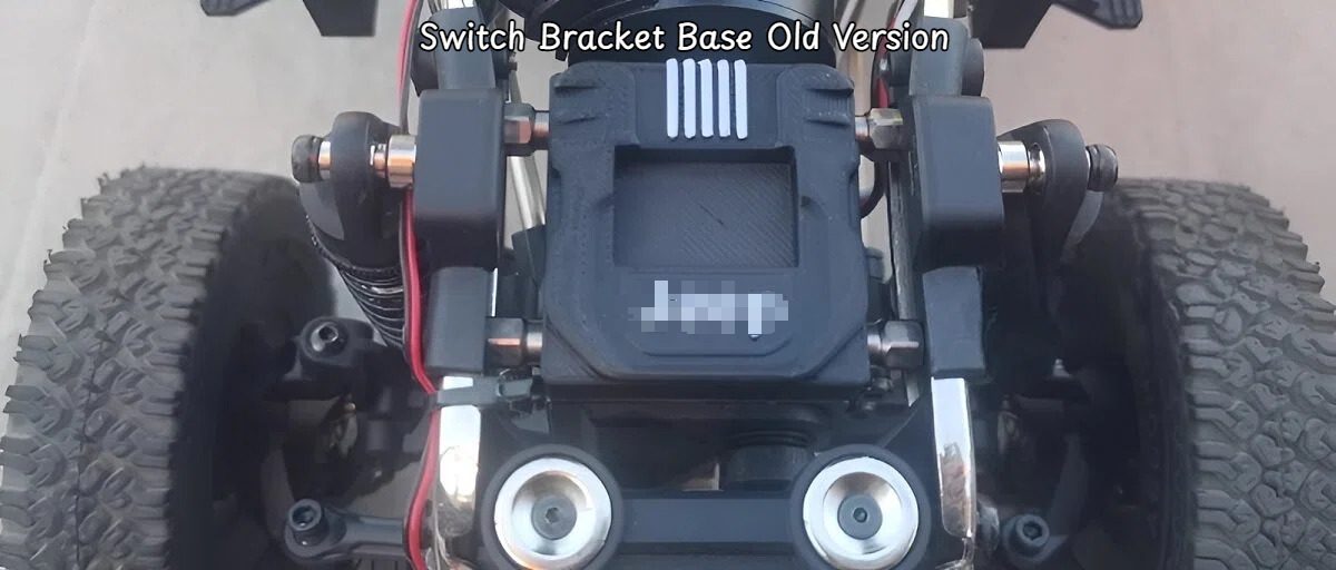 MJX Hyper Go H12Y RC Car Upgrade Parts Switch Bracket Base